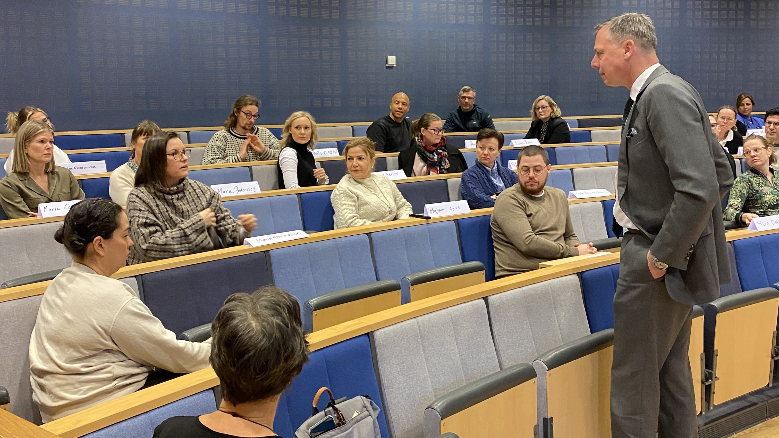 Inspirerande dialog med nya chefer - Sahlgrenska Universitetssjukhuset
